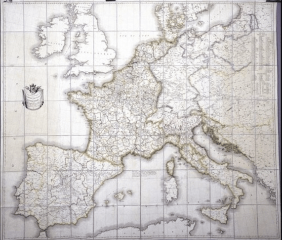 Napoleonic empire | Musings on Maps