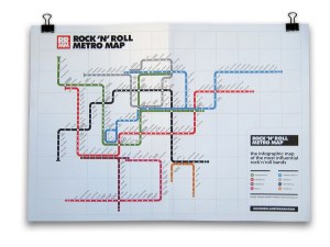 Rock’n’Roll Metro Map | Musings on Maps