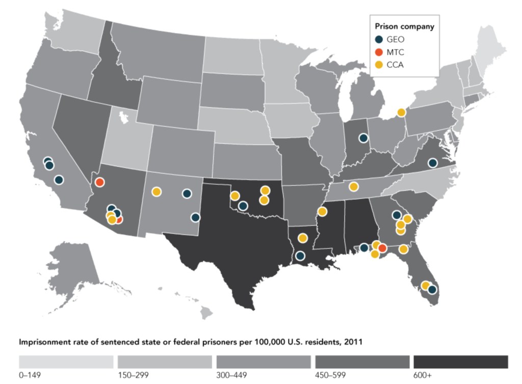 US Prisons | Musings on Maps