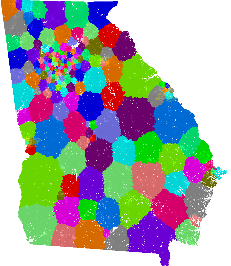 georgia-house-of-reps-map | Musings on Maps