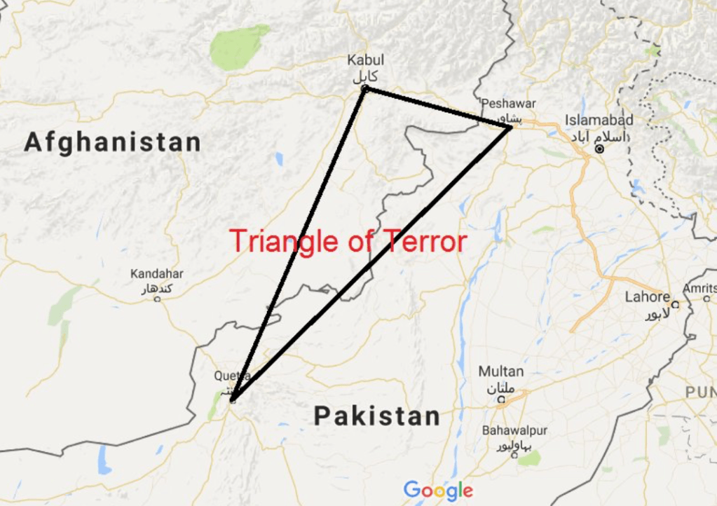 The New Cold Warrior in the Triangle of Terror | Musings on Maps