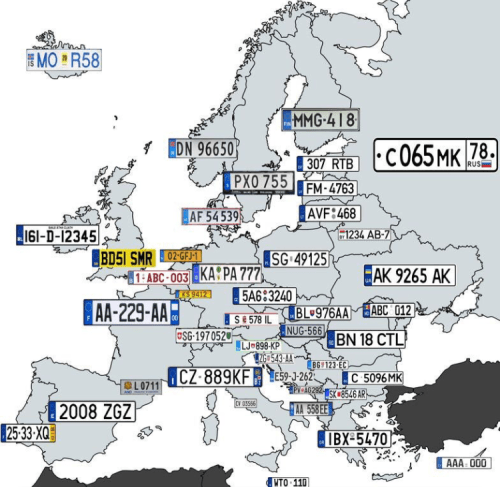 Mapping License Plates/Maps in License Plates | Musings on Maps