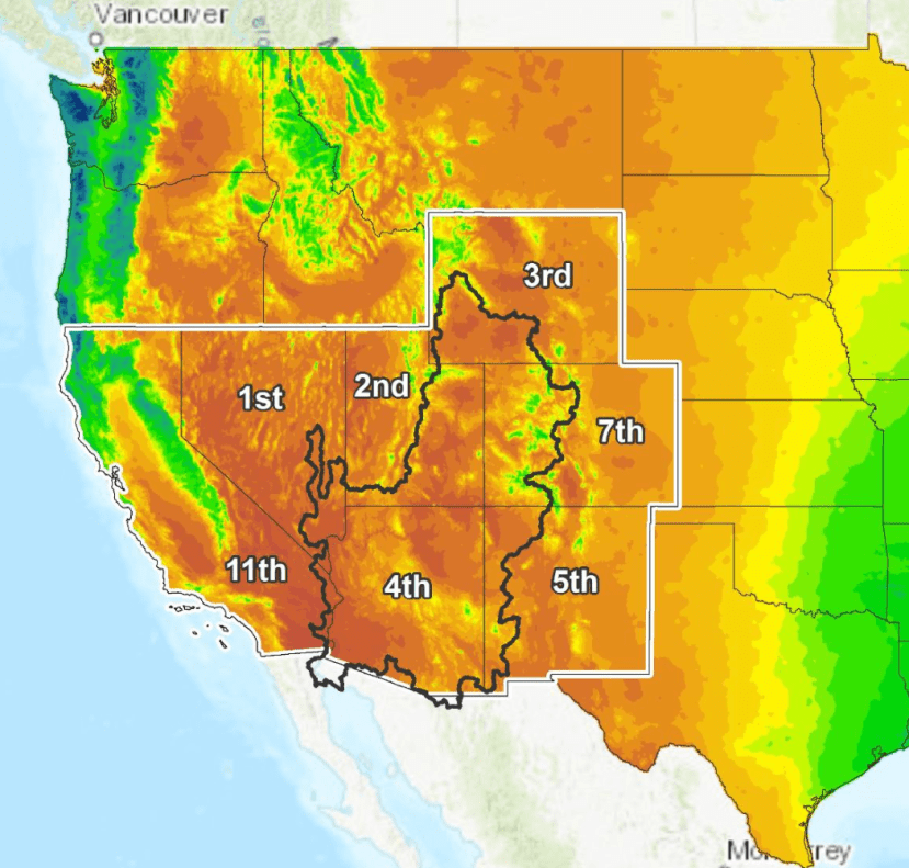 The New Arid Regions of the United States | Musings on Maps
